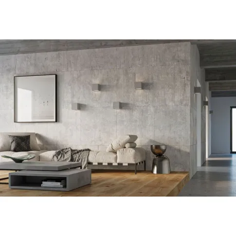 Betonowy kinkiet kostka w stylu loft S172-Karlen | Edinos.pl