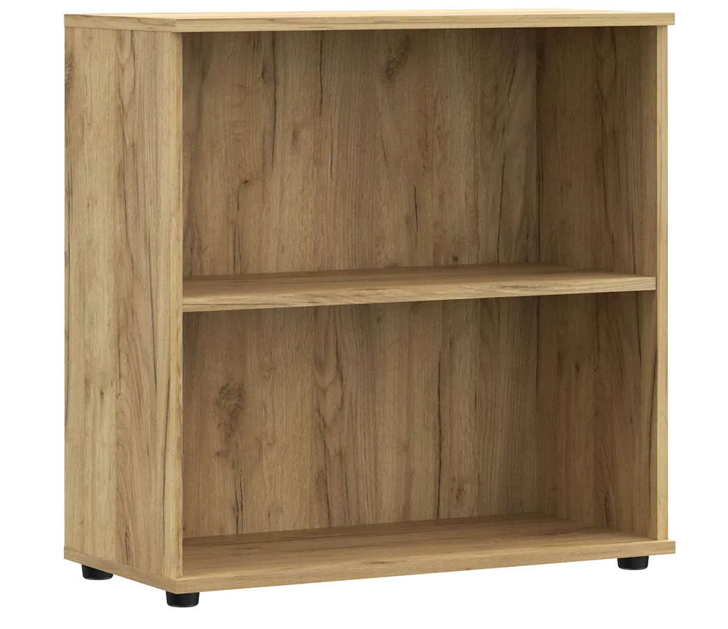 Otwarty regał na segregatory dąb craft Mavis | Edinos.pl