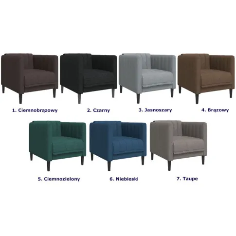 Fotel do salonu na nóżkach Diosa | Edinos.pl