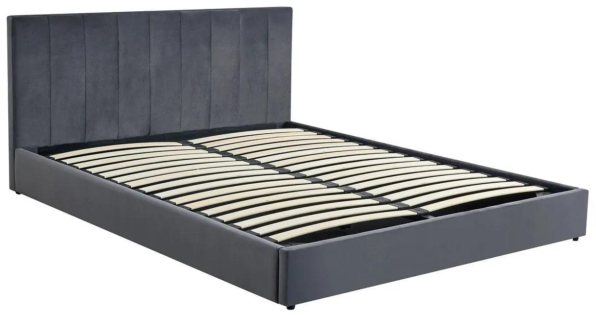 Łóżko podwójne tapicerowane - Snoff | Edinos.pl